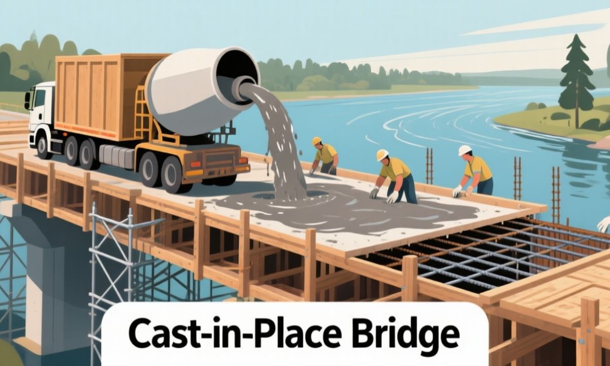 Precast vs Cast-in-Place Bridge – Best Bridge Construction Method